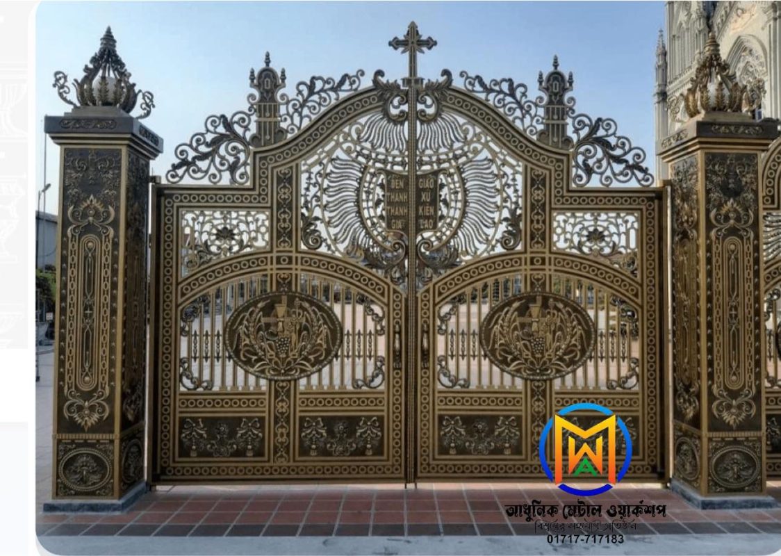Casting Boundary Main Gate Design – Model No: 015 – Adhunik Metal Works