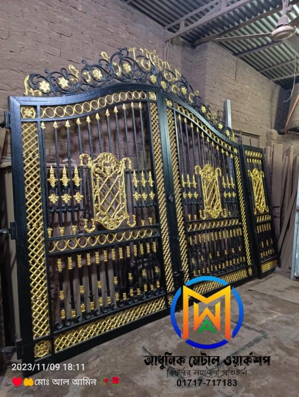 Casting Boundary Main Gate Design – Model No: 051 – Adhunik Metal Works