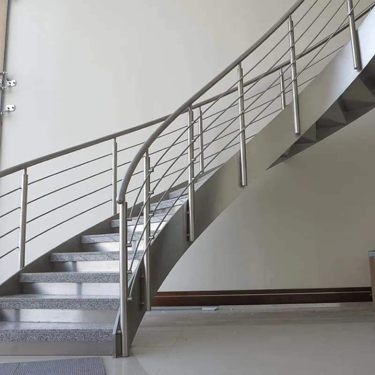 Stainless Steel SS Stair Railing Design – 007 – Adhunik Metal Works