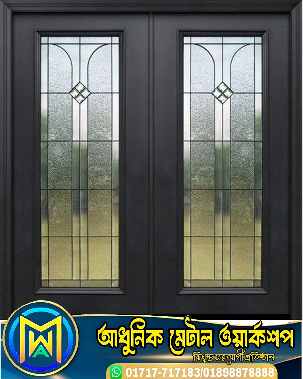 Premium Thai Aluminum Door – 006 | Modern Thai Glass Door Design in ...