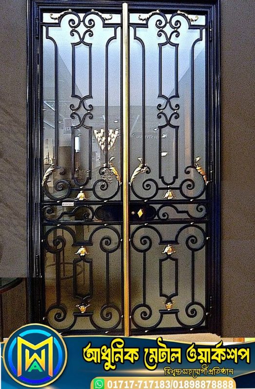 Premium Thai Aluminum Door – 017 | Modern Thai Glass Door Design in ...