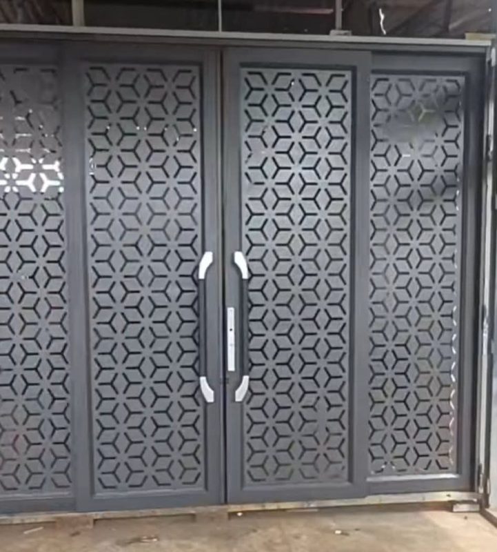 Premium Vietnamese Style Gate – 003 | Luxury Laser-Cut Main Gate Design ...
